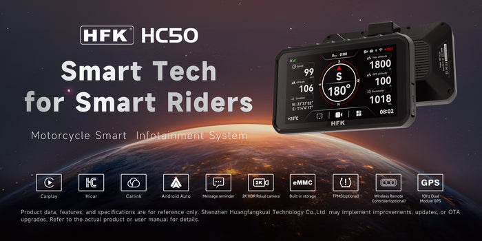 HFK Motorcycle Dashcam | Smart Protection for Every Ride – HFK Official